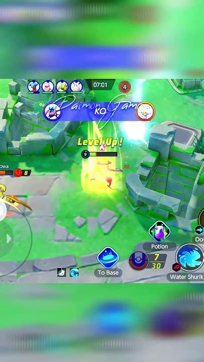 🐸greninja 1v3 Little Bit Struggle 🔴 Pokemonunite Youtubeshorts