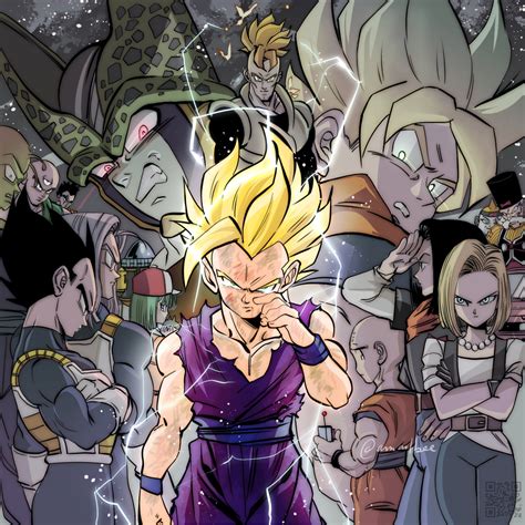 Amartbee Android 16 Android 17 Android 18 Bulma Cell Dragon Ball