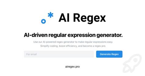 Ai Regex Generate Regex Easily With Ai Regular Expression Generator