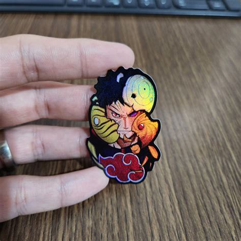 Jual Sticker Hologram Anime PSH1391 Naruto Obito Jakarta Utara Sticker AJa Tokopedia