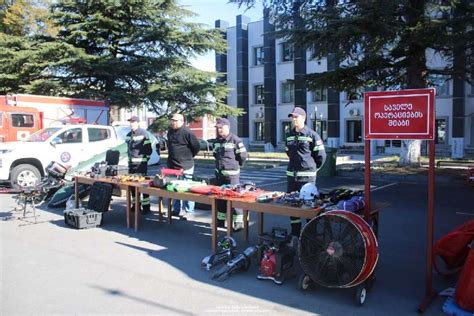 საგანგებო სიტუაციების მართვის სამსახურის თანამშრომლებმა ახმეტაში სწავლება ჩაატარეს Marshalpress