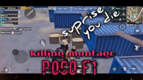 Poco F1 Pubg Gameplay Montage2 Youtube