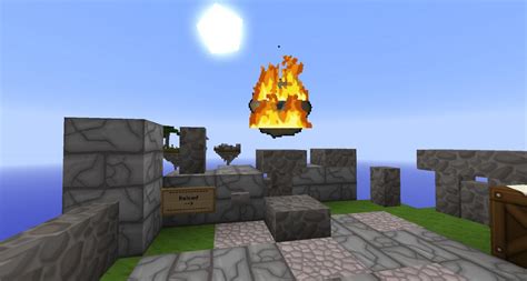 Minecraft Pvp Map Skylands Battle 17 Minecraft Map
