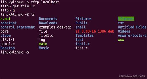 linux tftp服务器搭建 linux 搭建tftp csdn博客