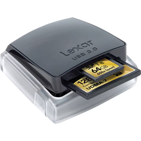 Lexar Professional USB 3 0 Dual Slot Reader UDMA 7 LRW307URBNA