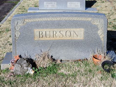 James Otis Burson Jr 1925 1973 Find A Grave Memorial