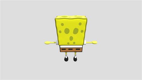 Spongebob Custom Model 3d Model By Legospongebob Spungbe222 [d344116] Sketchfab