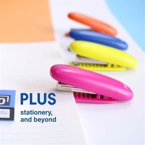 Bấm Kim Mini Plus Japan Gọn Nhẹ Bền Đẹp Dùng Kim Số 10 Plus Việt