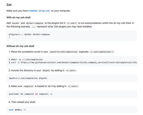 Update Docker Compose Autocomplete Docs Issue 8439 Docker Docs