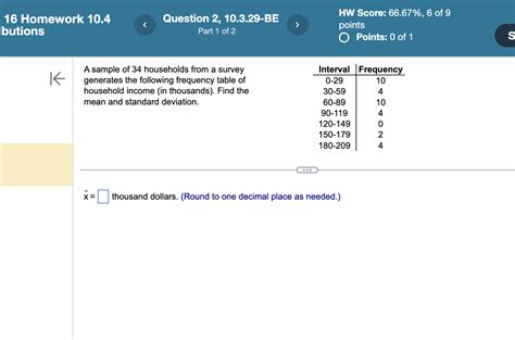solved 16 homework 10 4 question 2 10 3 29 be ibutions part