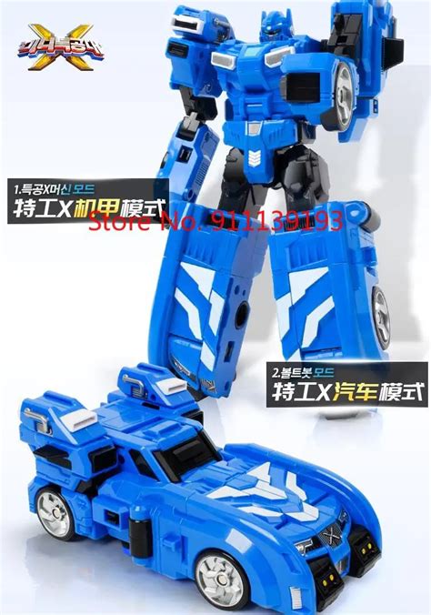 Mini Force X Agent Toys Robot Volt Miniforce X Deformation Car Toy