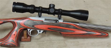 Ruger Custom 10 22 22 Lr Caliber Rifle With Shaw Barrel And Thumbhole Stock S N 258 01664