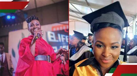 Mercy Masika Graduates With Masters Degree From University Beginning
