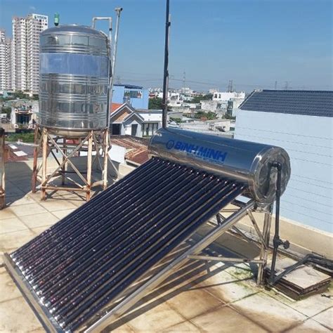 Máy Nước Nóng Năng Lượng Mặt Trời Bình Minh 180l