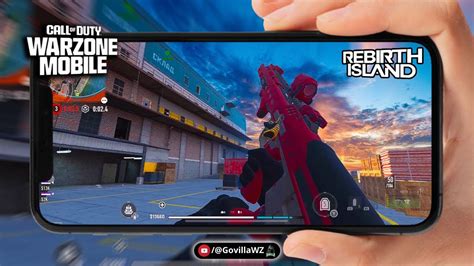 Warzone Mobile Rebirth Island Max Graphics Gameplay Youtube