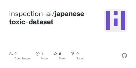 Japanese Toxic Datasetschemajamd At Main · Inspection Aijapanese Toxic Dataset · Github