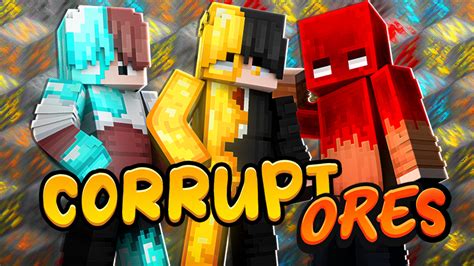 Corrupt Ores By The Lucky Petals Minecraft Skin Pack Minecraft