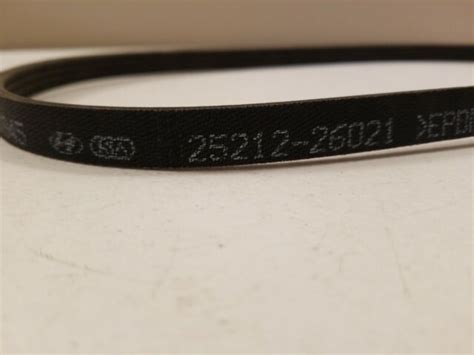 Genuine Hyundai Ribbed Belt-v 2521226021 OEM for sale online | eBay