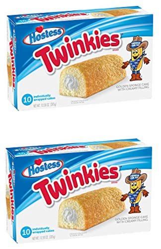 Hostess Twinkies 1358 Ounce Box 10 Count Pack Of 2 20 Total