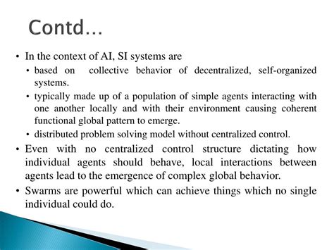 PPT Evolutionary Computation Swarm Intelligence PowerPoint Presentation ID