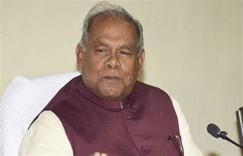 When Mother Kisses Son Is It Sex Jitan Ram Manjhi Bizarre Logic To