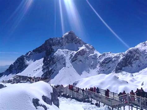玉龙雪山最美景点图片云南玉龙雪山图片玉龙雪山图片大山谷图库