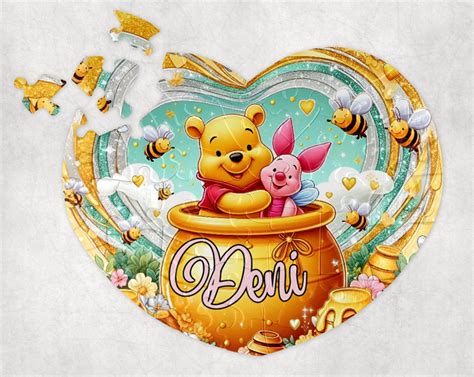 Puzzle Personalizat Winnie The Pooh Bloom Atelier Cadouri