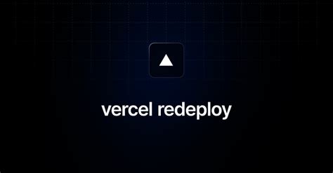 vercel redeploy