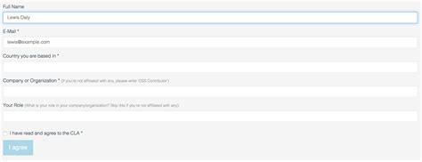 signing the cla mojaloop documentation