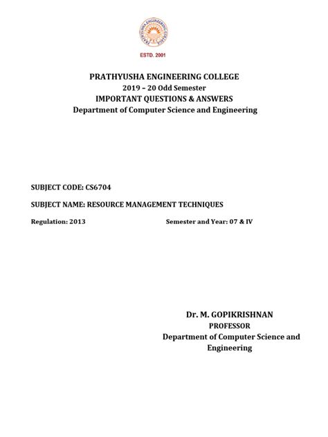 Resource Management Techniques Pdf Mathematical Optimization Linear Programming