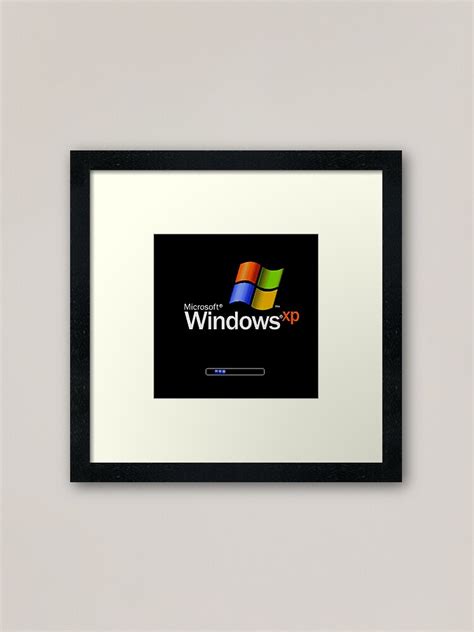 Windows XP Loading Screen Framed Art Print For Sale By Spider Mayne Redbubble
