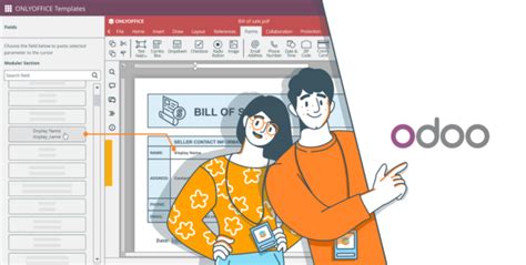 C Mo Crear Una Plantilla De Formulario Onlyoffice Para Odoo