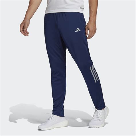 Adidas Own The Run Astro Knit Pants Blue Free Shipping With AdiClub