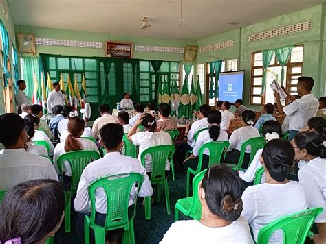 ကဝမြို့နယ်တွင် စက်မှု၊ စိုက်ပျိုးရေးနှင့် မွေးမြူရေး သက်မွေးသင်တန်းက