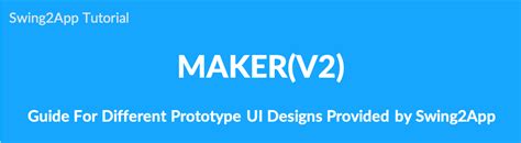 Prototype UI Design Support