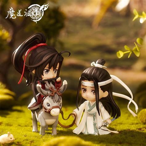 Mdzs Figura Mo Dao Zu Shi Q Versión Figura Wei Wuxian Lan Wanji Modelo Hecho A Mano Decoración