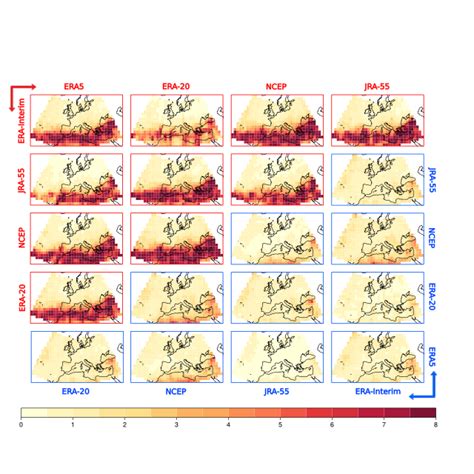 Transition Probability Matrices TPM Of JC WTs From ERA Interim Two Download Scientific