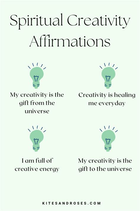 41 Creativity Affirmations Thatll Inspire Artists 2023 Kites And