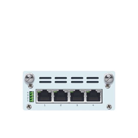 Sophos 4 Port GbE Kupfer LAN Bypass Flexi Port Modul für XG 2xx 3xx 4xx