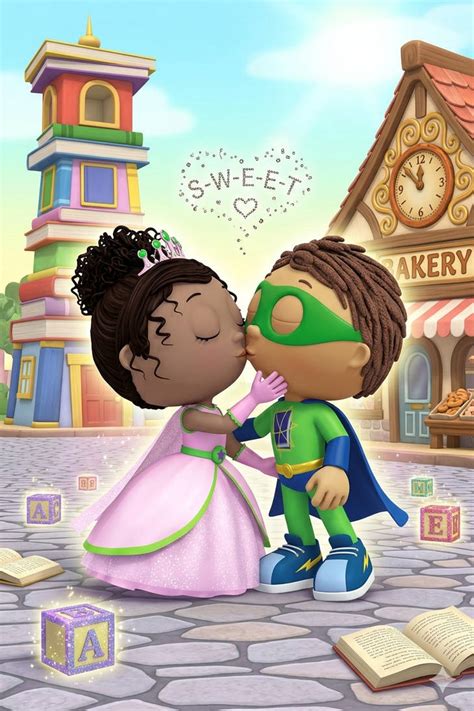 Princess Presto And Super Why Kissing My Version By Superwhyfan On