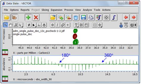 delta tips visualization of arrayed data applications notes jeol ltd
