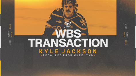 Penguins Recall Kyle Jackson From Wheeling Wbs Penguins