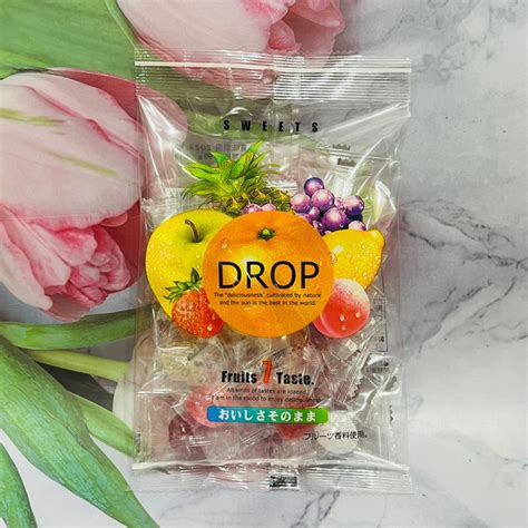 大貨台日 日本 秋山 七種水果風味糖 水果糖 90g 草莓柳橙萊姆青蘋果葡萄鳳梨白桃 蝦皮購物