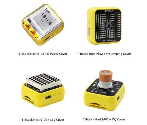 TTGO T Block Modular ESP32 Devkit Supports Trolley Covers Acting As Display Buttons Sensor