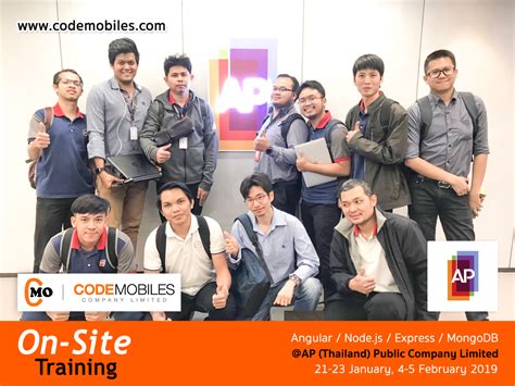 หลักสูตร Angular Nodejs Express Mongodb โดย Codemobiles Co Ltd