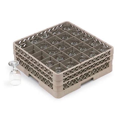 Rack Para Cristalería Con 3 Extensibles 36 Divisiones