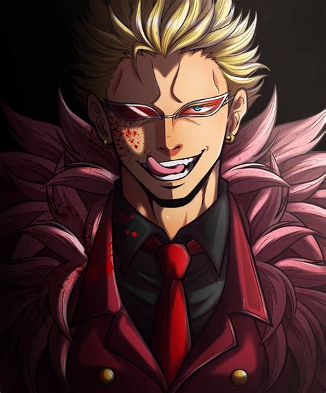 Donquixote Doflamingo One Piece Drawn By Mesukohi Danbooru