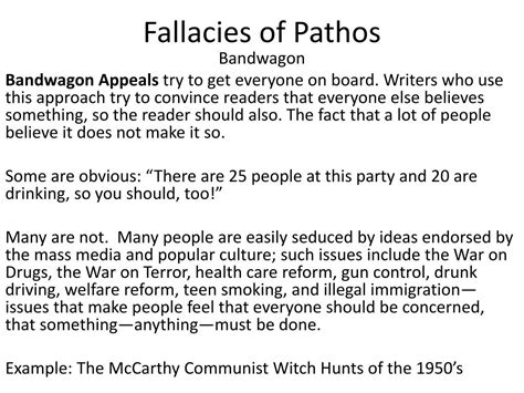 Ppt Fallacies Of Argument Powerpoint Presentation Free Download Id