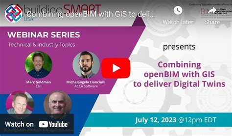 Buildingsmart Usa On Linkedin Openbim Gis Ifc Infrastructure