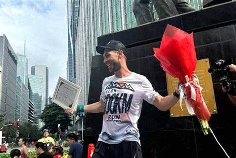 Marko Kasic Promotes Grassroots Sports Investment With 600km Run Challenge The Manila Times